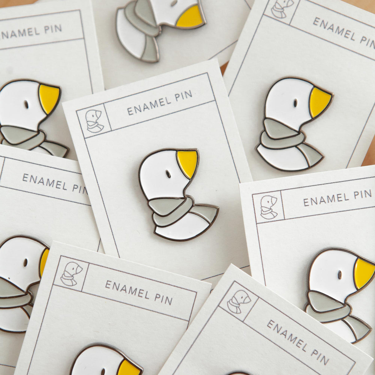 Goose Enamel Pin – toysbypolina